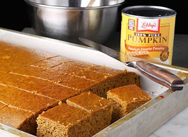 Healthy Pumpkin Squares | HOPE